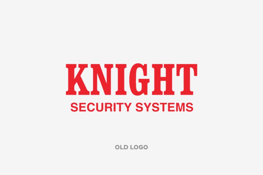 Logo and website design for Knight Security Southport