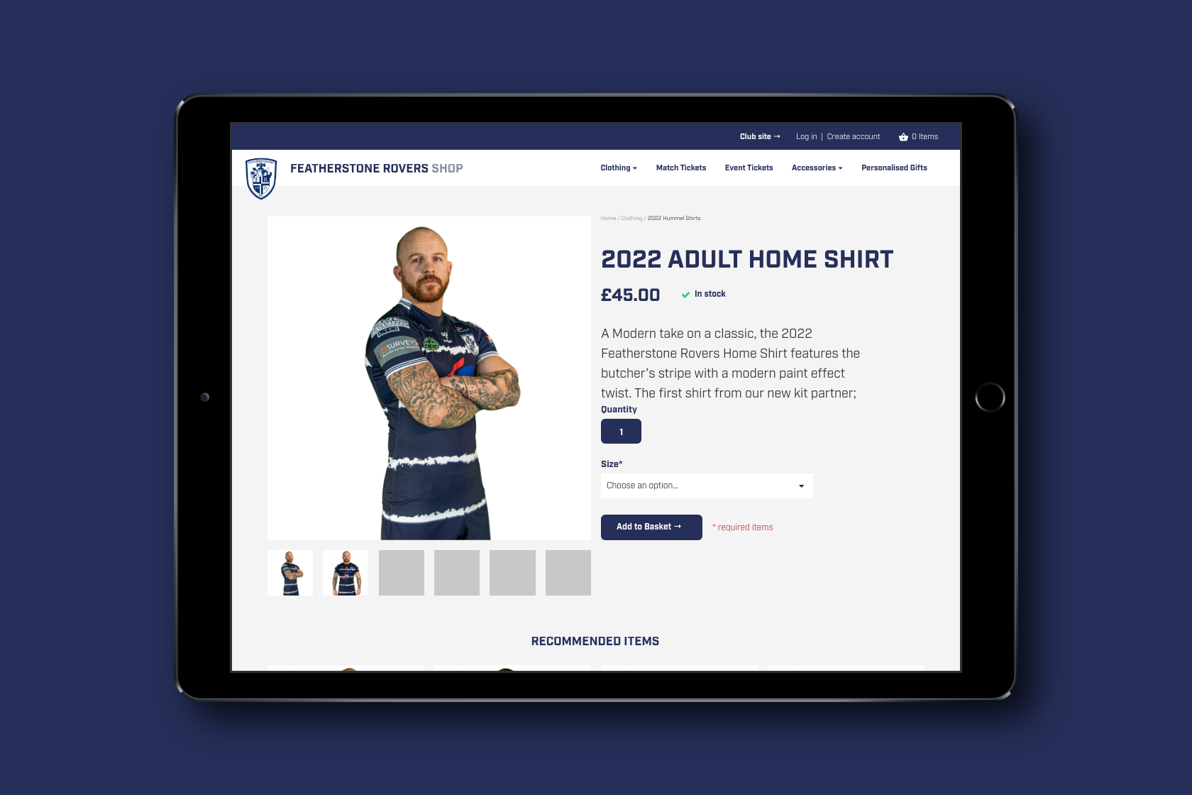 Featherstone Rovers Store | Cultivate
