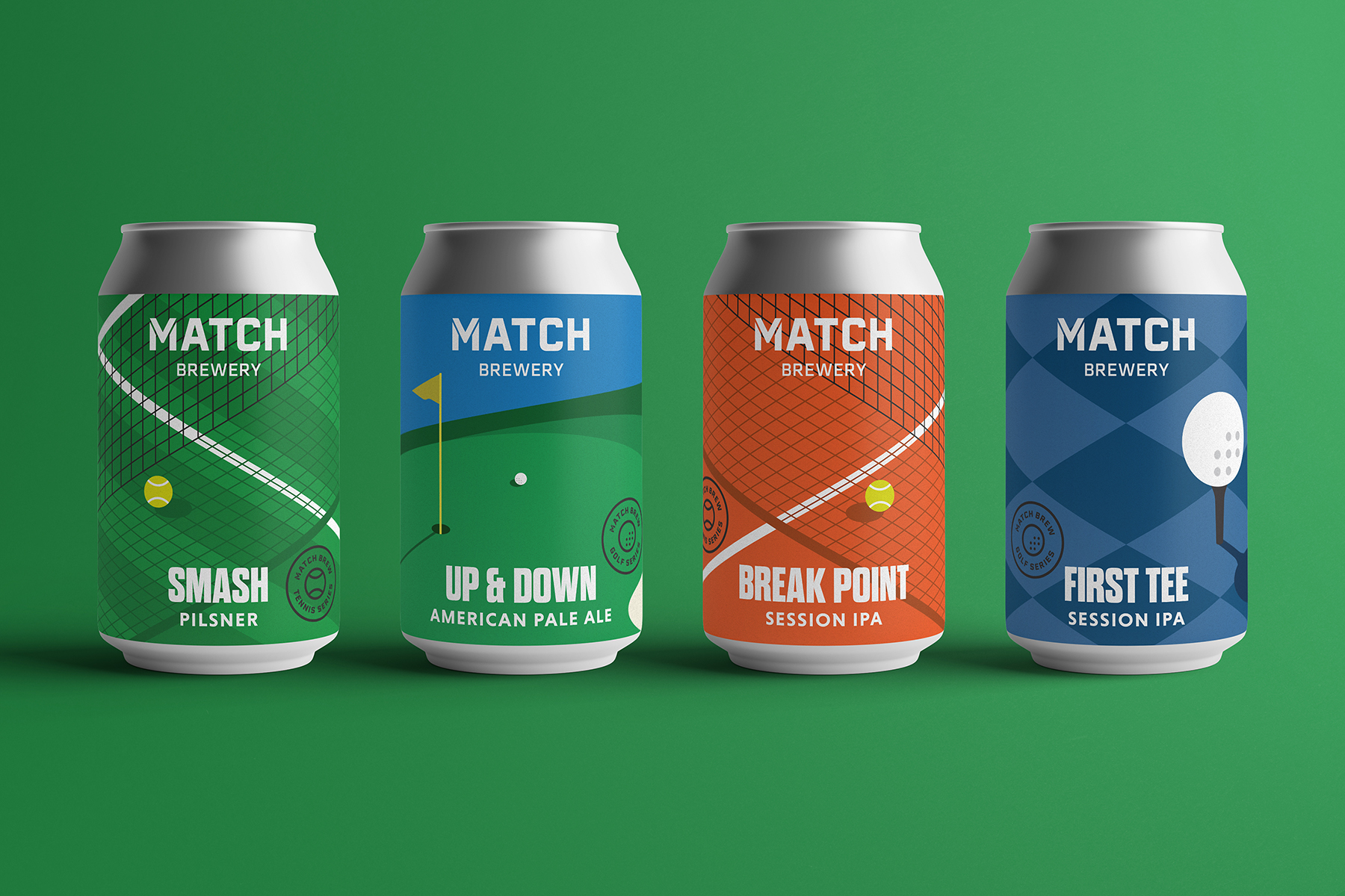 Big Hitting Branding for Match Brewery | Cultivate
