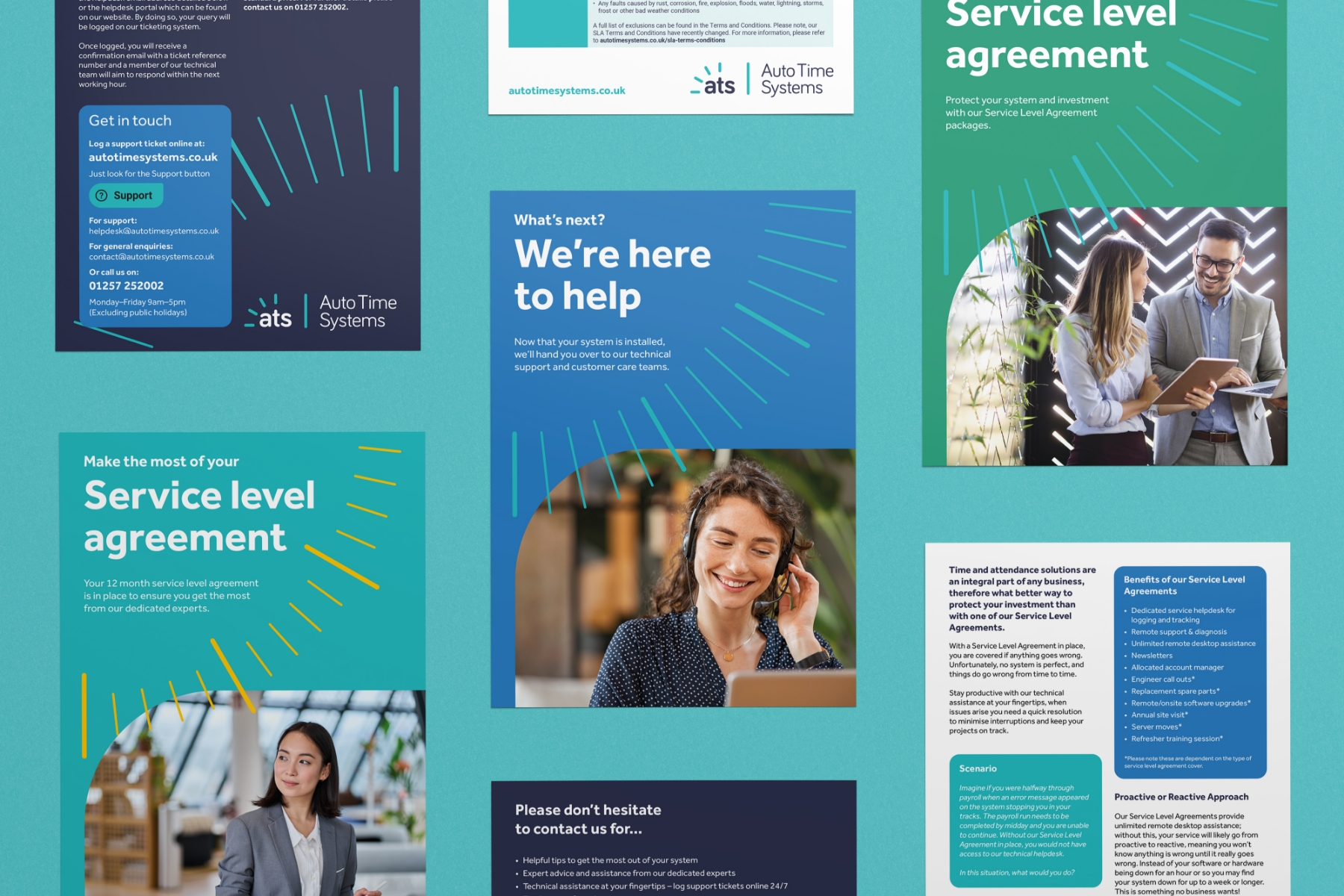 Brand refresh and website design for Auto Time Systems in Wigan