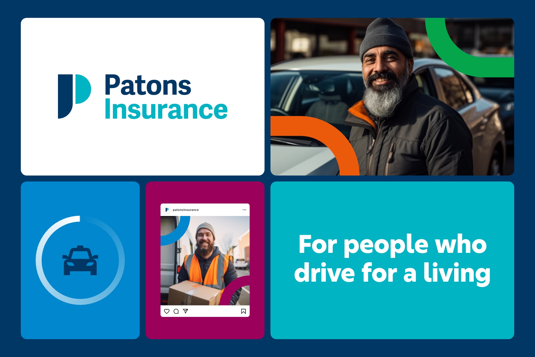 For People Who Drive For a Living – Patons Insurance Brand Refresh ...